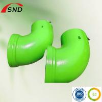China Plastic Coated Elbow Fittings PN10/16/25 DN50-250 for Water Supply & Chemical Industries for sale
