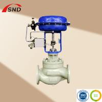 China Pneumatic Diaphragm Globe Control Valve CF8 PN16 DN100 for Industrial Flow Regulation for sale
