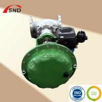 China CF8 Pneumatic Flow Control Valve with Flanged Connections and 18-Month Warranty for Industrial Fluid Systems for sale