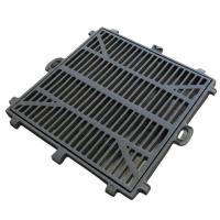 China EN 124 Standard Heavy Duty Cast Iron Gully Grating 300-1600mm Diameter with Anti-Rust Coating for Road Drainage for sale