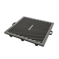 China 500x500mm Ductile Iron QT500-7 Gully Grate with 140KN Load Capacity and 83.3% Drainage Efficiency for sale