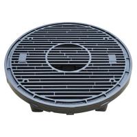 China E600 Round Tree Grate DIN EN124 Class F900 Cast Iron - 10mm Ductile Iron with Multiple Sizes 1000x1000 to 2000x2000 for sale