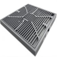 China Square Ductile Iron Tree Grating 400-1100 MPa Tensile Strength with ISO9001:2015 and DIN EN124 Standards for sale