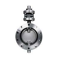 China Metal Sealed Large Diameter Butterfly Valve 150LB 300LB 600LB Pressure Rating for 100cm+ Industrial Applications for sale