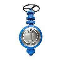 China DN2000 Flange Butterfly Valve 2000mm Diameter 600lb 900lb Pressure Industrial Fluid Control for sale