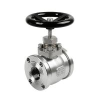 China American Standard PN20 DN100 Flanged Ball Valve CF8 Stainless Steel for Petroleum Chemical Power for sale