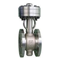 China PN100 DN150 Trunnion Ball Valve WCB Flanged for Oil Gas Water Media for sale