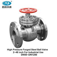 China Forged Steel Ball Valve 2-48 Inch DN50-DN1200 High Pressure 150LB-2500LB Industrial Grade for sale