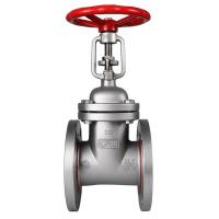 China DIN Handwheel Stainless Steel Gate Valve Non Rising Stem CF8M PN10 PN16 Flanged for sale