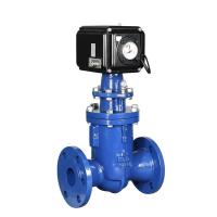 China Ductile Iron Non-Rising Stem Gate Valve DN500 PN100 with Actuator Interface for -10-200℃ Media for sale