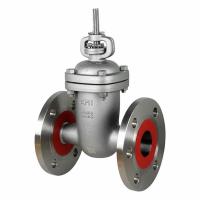 China Manual Non-Rising Stem Gate Valve DN50 PN15 with Flanged Forged Steel Construction for Drainage Systems for sale