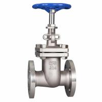 China Sanitary Stainless Steel CF8 304 Gate Valve with Flanged Connection - 18 Month Warranty - Z41H-16P Rated for sale