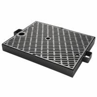 China Ductile Iron Gully Cover QT500-7 Anti-Slip Grille Ditch Drain for Heavy Loads for sale