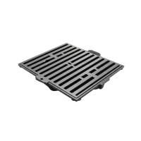 China B125 Ductile Iron Gully Grate 400x400mm to 600x600mm with EN124 B125 Rating for Rainwater Drainage for sale