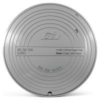 China D400 Anodic Oxidation Ductile Iron Manhole Cover with Lock - 600mm Opening, 70kg Weight for Urban Roads for sale