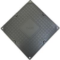 China 850×850mm Octagonal Ductile Iron Manhole Cover with D400 Load Rating and Anti-Theft Locking System for sale