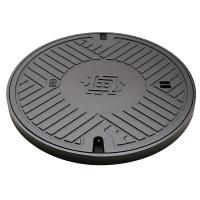 China Anti Vibration Septic Tank Ductile Iron Manhole Cover EN124 D400 800x800mm 75kg Load Capacity for sale