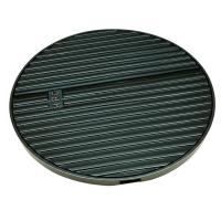 China JRC Triangular Ductile Iron Manhole Cover 600x1500mm with Anti-slip Surface and Locking Mechanism for Driveway Drainage for sale
