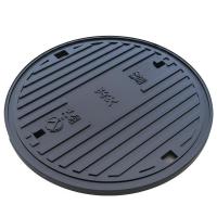 China Leak Proof Triangle Ductile Iron Manhole Cover 600x600mm to 675x675mm with EN124 Certification for Telecom Access for sale