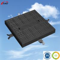 China Ductile Iron Manhole Cover Recessed Frame with Bolts Load Capacity 900 KN for sale