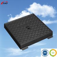 China Ductile Iron Manhole Cover EN124 Load Capacity 900 KN Recessed Frame Bolts Installation for sale