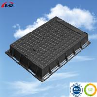 China Ductile Iron Manhole Cover F900 Load Capacity Recessed Frame with Bolts EN124 for sale