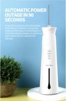 China Oral Care Cordless Portable Teeth Cleaning Dental Irrigator Electric Water Flosser for sale