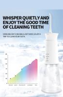 China Professional Oral Dental Cordless Oral Care Irrigator Machine Water Flosser Portable Dental Flosser for sale