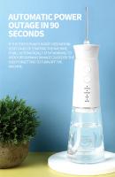 China Professional Oral Dental Cordless Oral Care Irrigator Machine Water Flosser Portable Dental Flosser for sale
