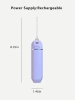 China Retractable Smart Electric Mini Portable Water Flosser Oral Care Teeth Cleaning Water Flosser for sale
