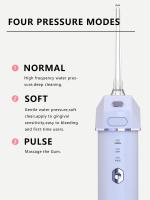 China Retractable Smart Electric Mini Portable Water Flosser Oral Care Teeth Cleaning Water Flosser for sale