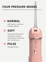 China Private Label Portable Mini Water Flosser 160ml Teeth Cleaning Oral Dental Irrigator for sale