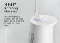 China 2000mAh Dental Water Flosser Ergonomics Oral Health Cordless Water Flosser for sale