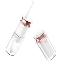 China Collapsible IPX7 Cordless Rechargeable Water Flosser Oral Irrigator For Teeth Cleaning for sale