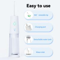 China Portable USB Oral Dental Irrigator Electric Dental Water Flosser Teeth Cleaner for sale