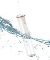 China IPX7 Waterproof Mini Water Flosser 1650RPM/Min Collapsible Bottle Tank for sale