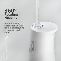 China 3 Modes Portable Dental Oral Irrigator 2000mAh Water Jet Teeth Cleaner for sale