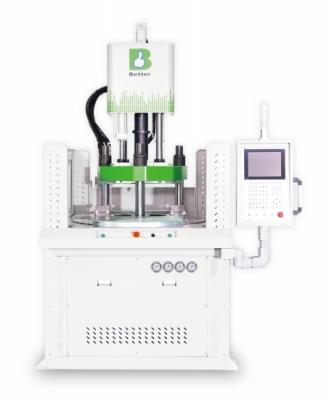 China Precision Connector Package Silicone High-Speed Injection Molding Machine Fully Automatic Liquid Silicone Rubber Vertical Rotary Machine for sale
