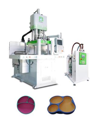 China LSR Anti Slip Baby Plates Suction Cup Type Plate Molding Machine for sale