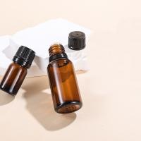 China 5ml Essential Oil Bottles  Amber Glass Cosmetic Bottles With Long Inner Plug OEM ODM for sale