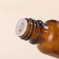 China 5ml Essential Oil Bottles  Amber Glass Cosmetic Bottles With Long Inner Plug OEM ODM for sale