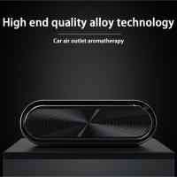 China Mirror Silver Car Aroma Diffuser Aluminium Alloy  Luxury Car Air Diffuser for sale