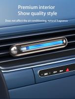 China OEM Luxury Mini Car Air Freshener Perfume Diffuser Vent Clip With Scent Stick Boxed for sale