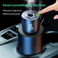 China Glass Black Smart Car Freshener 120ml Car Perfume Air Freshener for sale