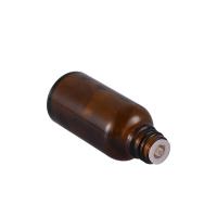 China 5ml 10ml 15ml 30ml Glass Essential Oil Bottle With Aluminum Cap / Plastic Cap for sale