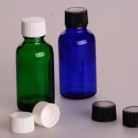 China 20ml 50ml Essential Oil Bottles Amber Glass Dropper Bottles With Plastic Cap for sale