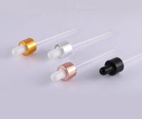 China 100ml Matte / Bright Light Green Glass Dropper Bottle With Dropper Cap for sale