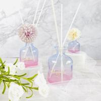China 200ml Aroma Reed Diffuser Bottle Empty Round Shape Custom Color for sale