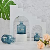 China 200ml Aroma Reed Diffuser Bottle Empty Round Shape Custom Color for sale