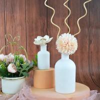 China Luxurious Fragrance Glass Bottles 200ML Customized Empty Glass Diffuser Bottles for sale